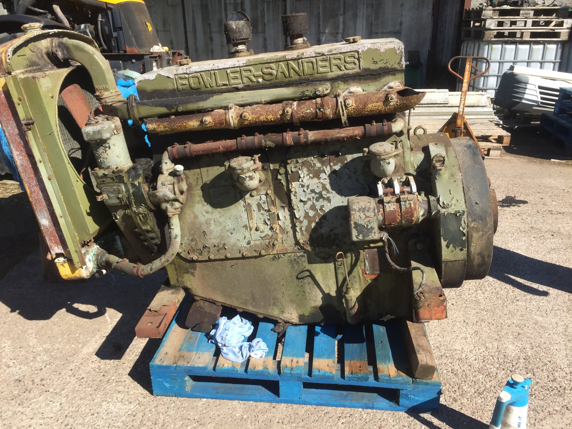 Fowler sanders 6cyl diesel | The Farming Forum