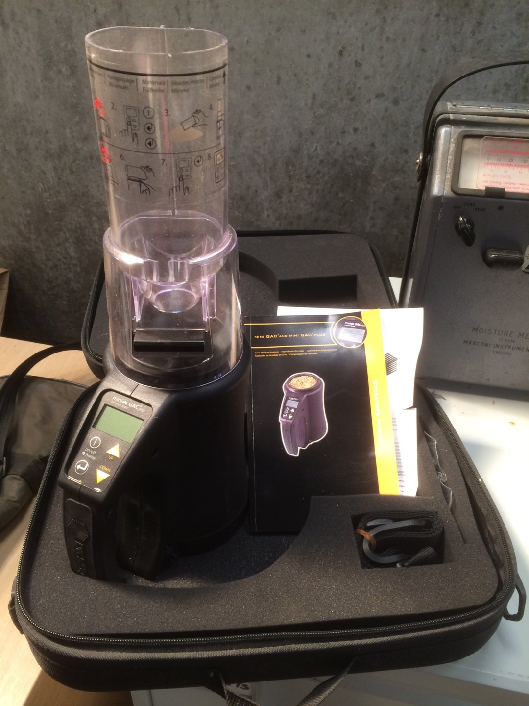 Dickey-John Mini GAC Plus moisture meter | The Farming Forum