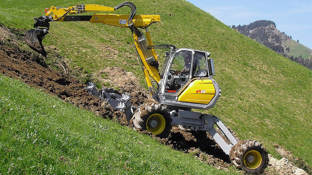 Towable back-hoe | The Farming Forum
