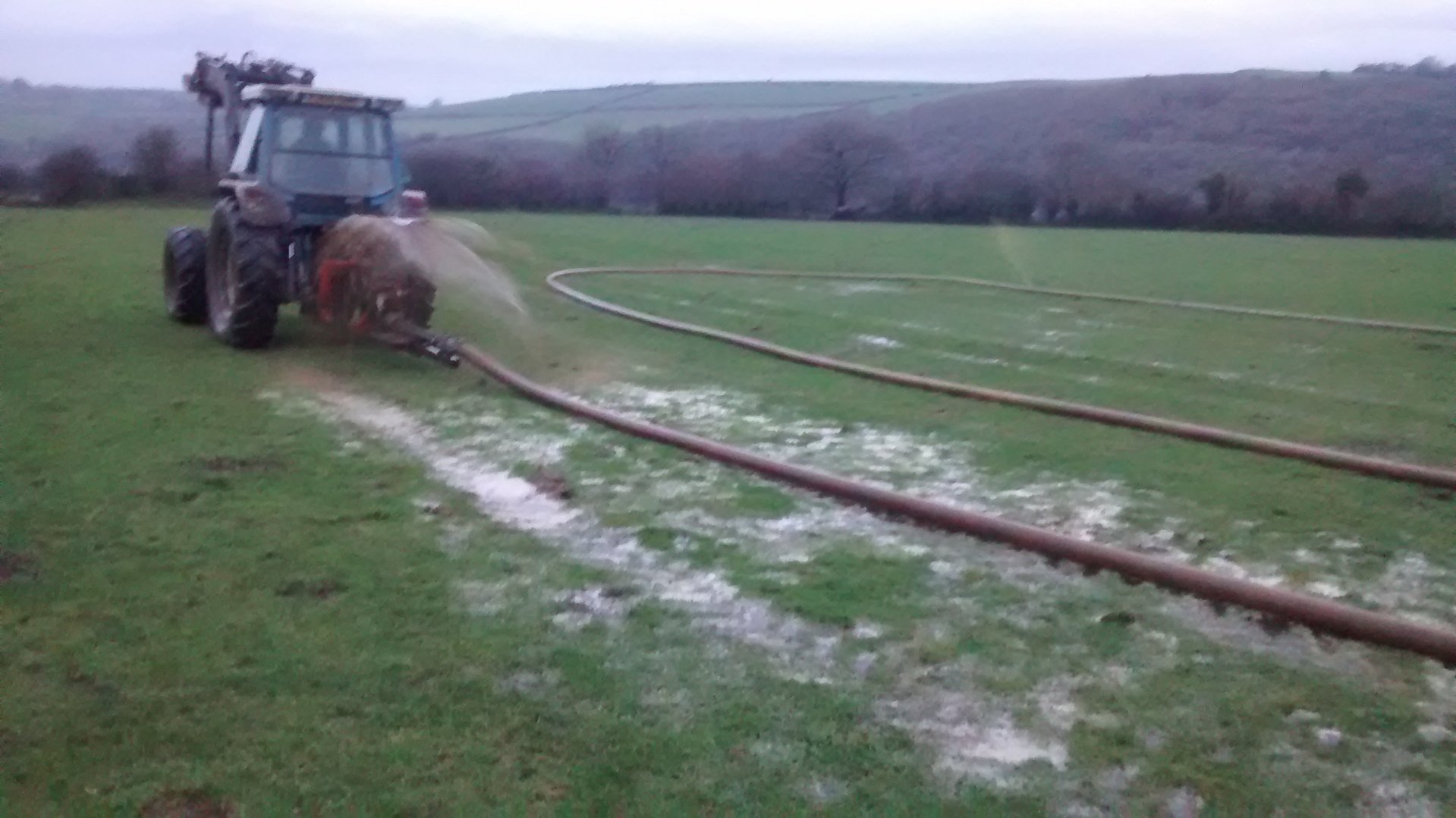 my home made umbilical slurry system | The Farming Forum