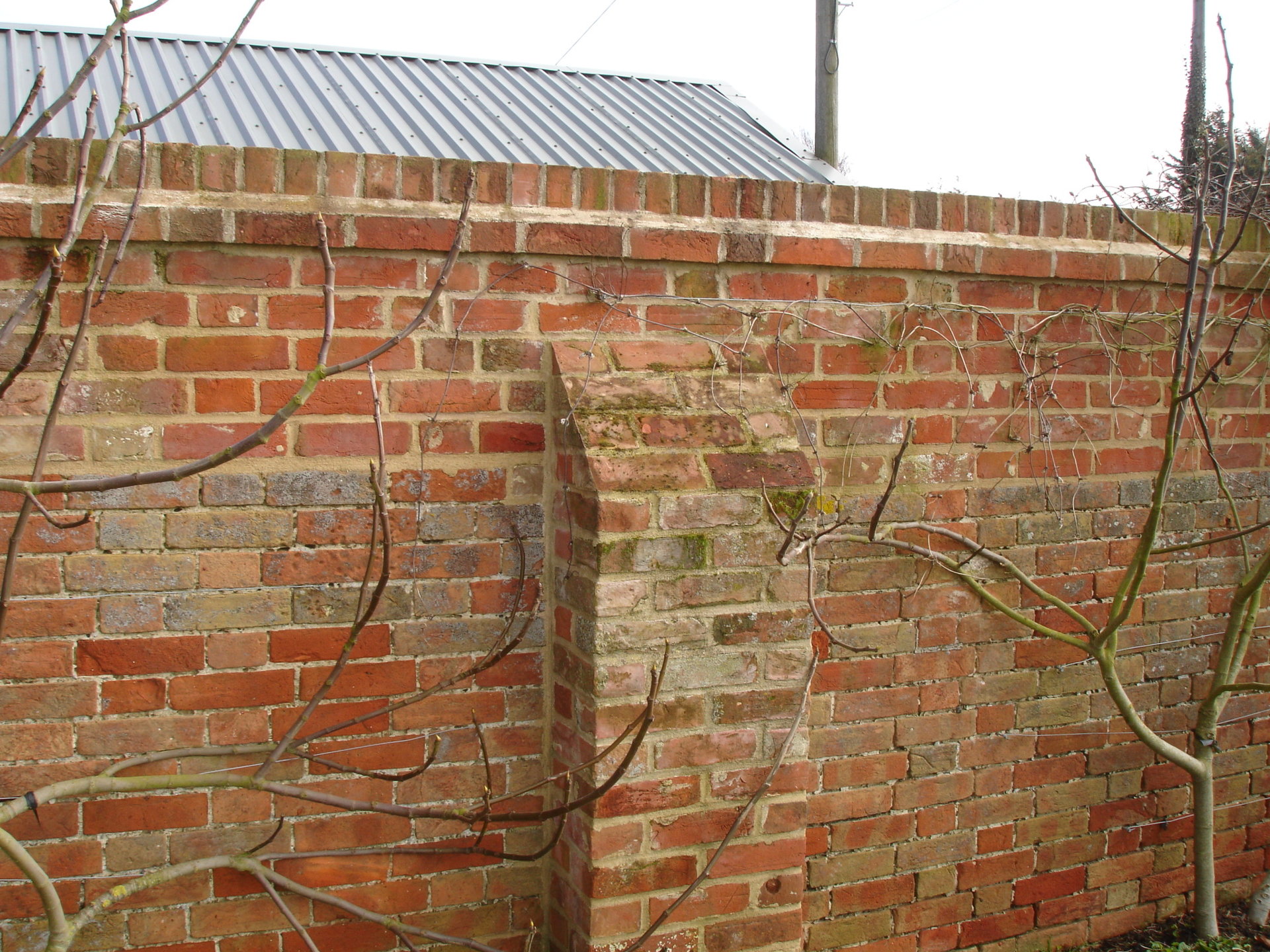 "new" reclaimed, rustic, herritage angled stretcher plinth bricks ...