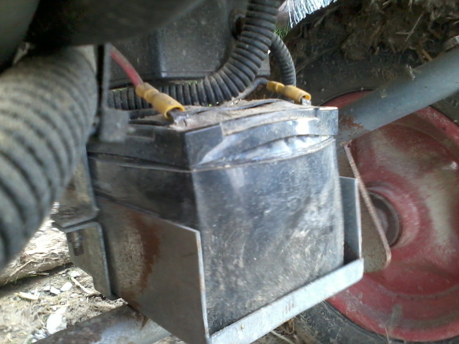 Bulging battery | The Farming Forum