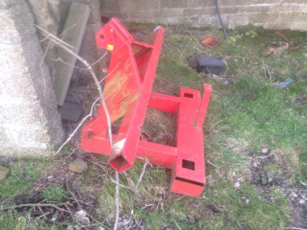 Tractor weight/storage box. | The Farming Forum