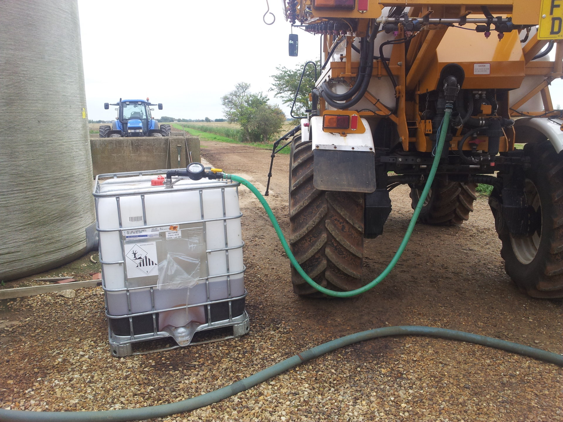 Closed transfer chem filling? | The Farming Forum