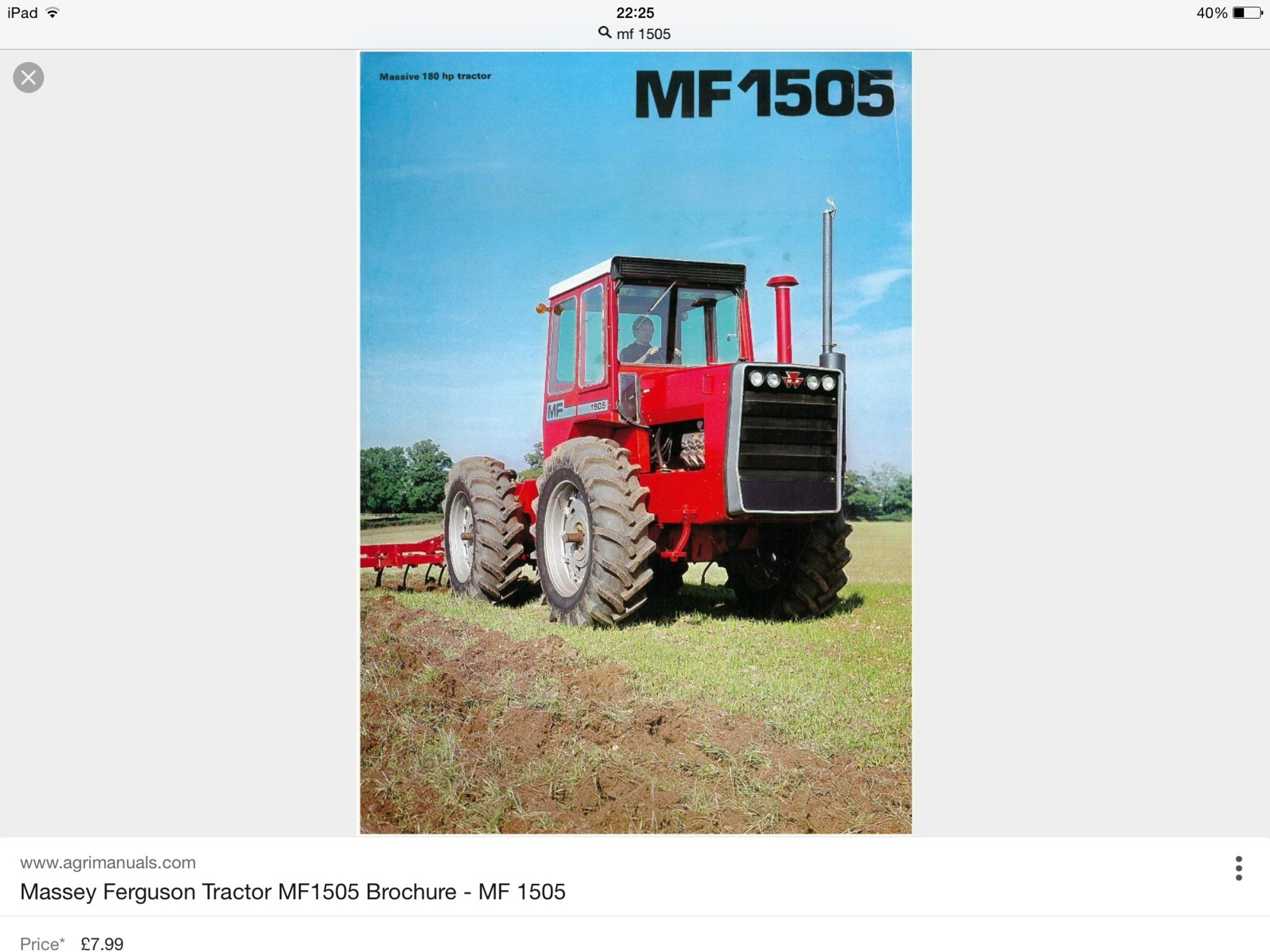 Massey Ferguson 1505 | The Farming Forum
