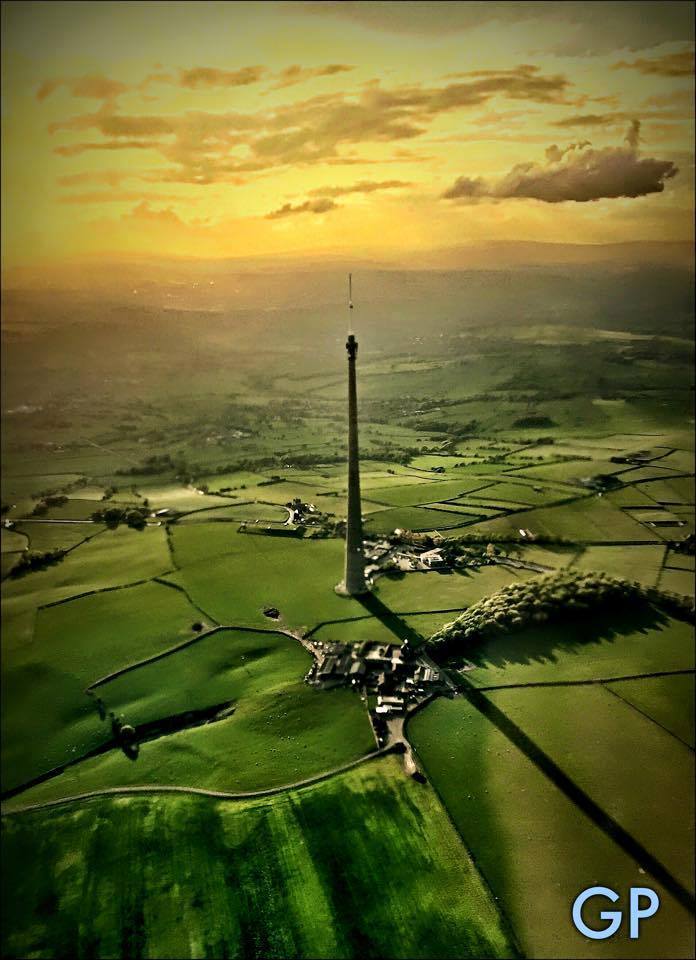 Pictures of construction of Emley Moor Mast 1970 | The Farming Forum