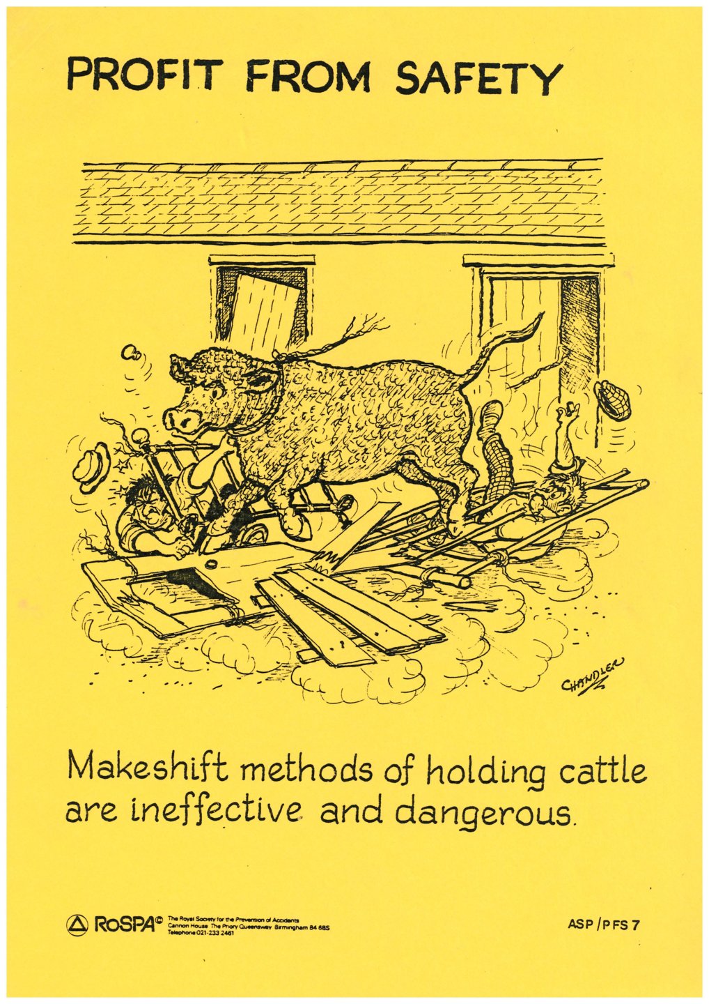 ROSPA farm safety cartoons 1980's | The Farming Forum