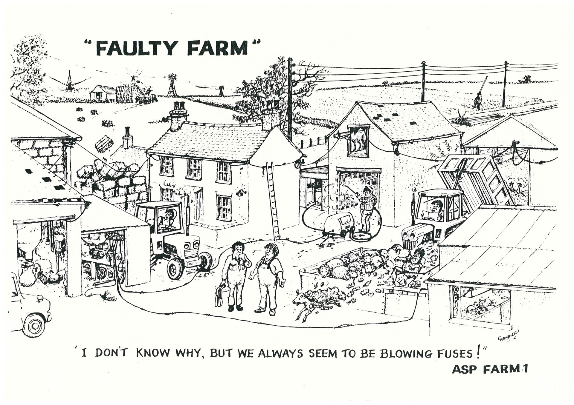 ROSPA farm safety cartoons 1980's | The Farming Forum