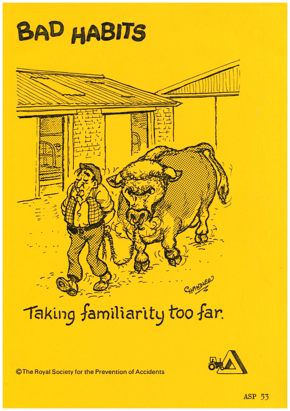 ROSPA farm safety cartoons 1980's | The Farming Forum