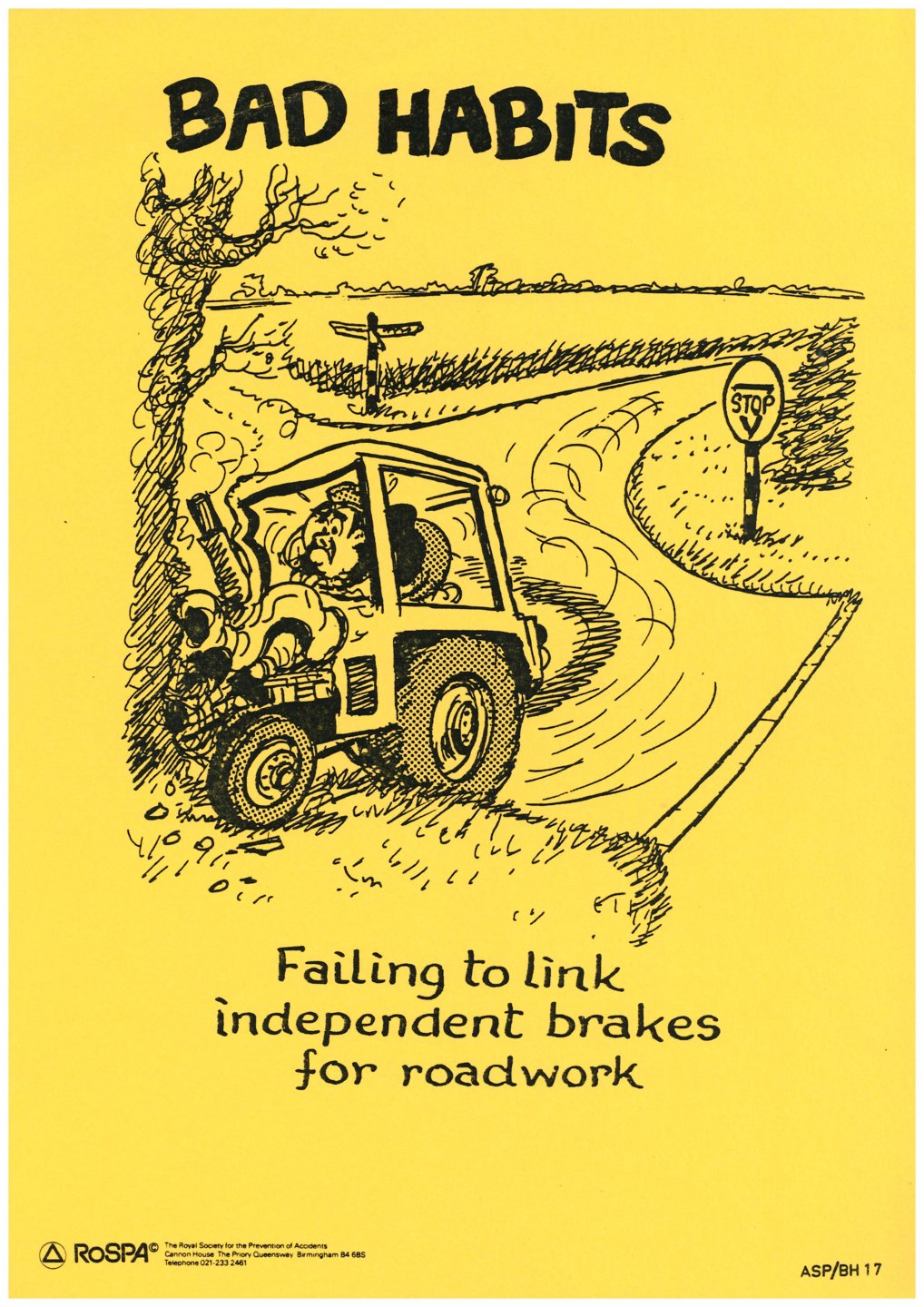 ROSPA farm safety cartoons 1980's | The Farming Forum