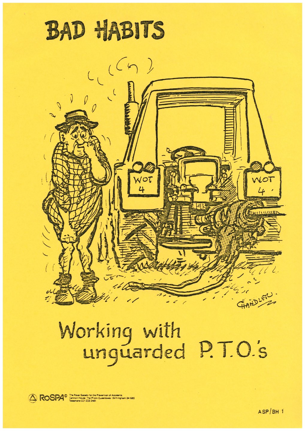 ROSPA farm safety cartoons 1980's | The Farming Forum
