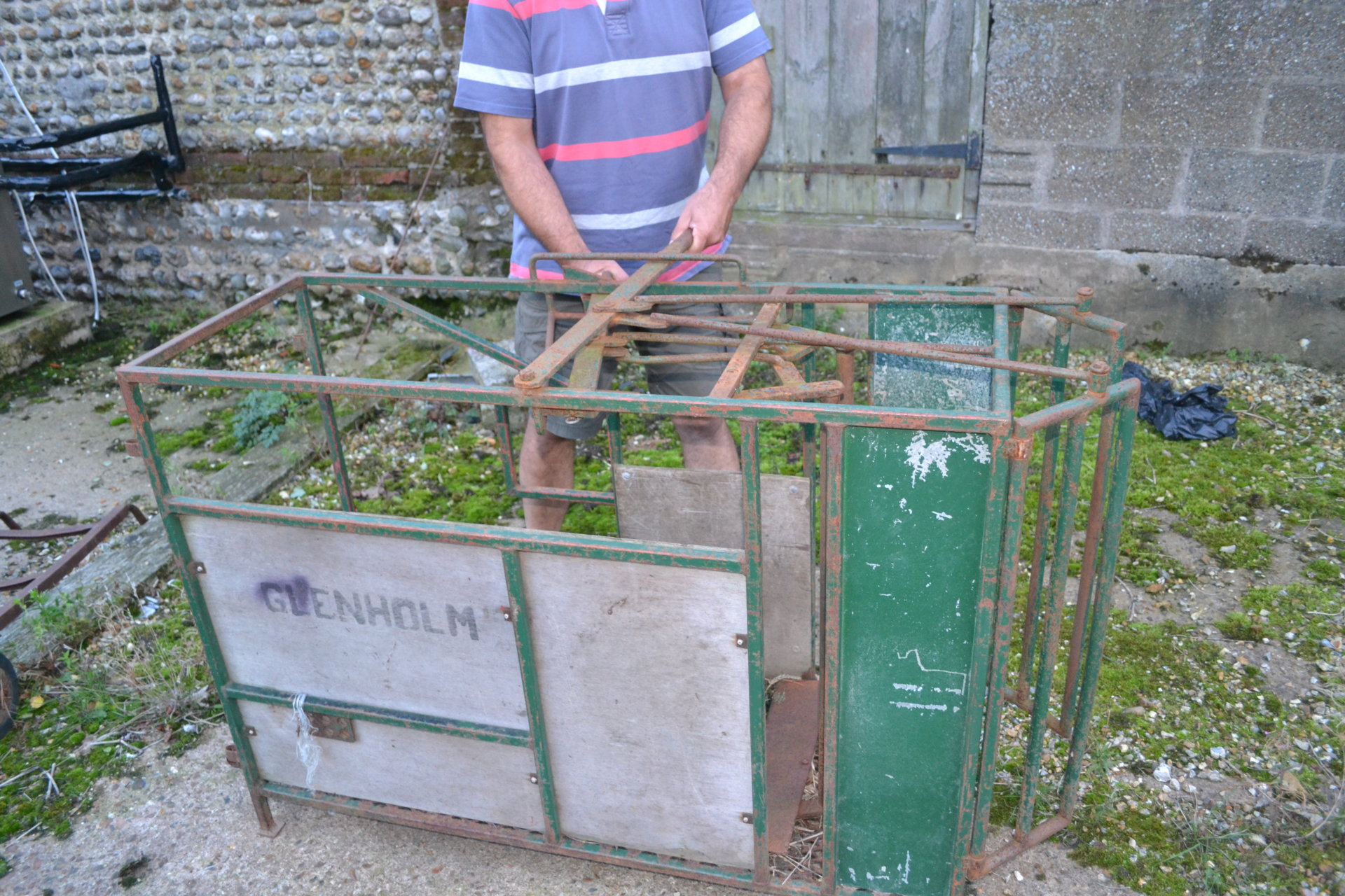 Sheep Dagging crate | The Farming Forum