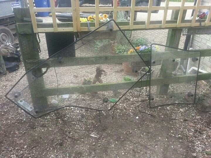 TRACTOR GUARD WINDOW PROTECTORS - Massey 6480,7480 etc | The Farming Forum