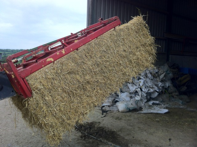 Round bale squeezer and browns flat eight. | The Farming Forum