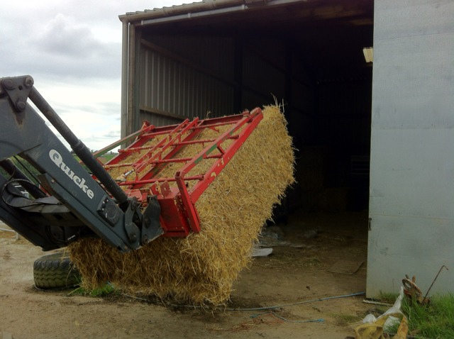 Round bale squeezer and browns flat eight. | The Farming Forum