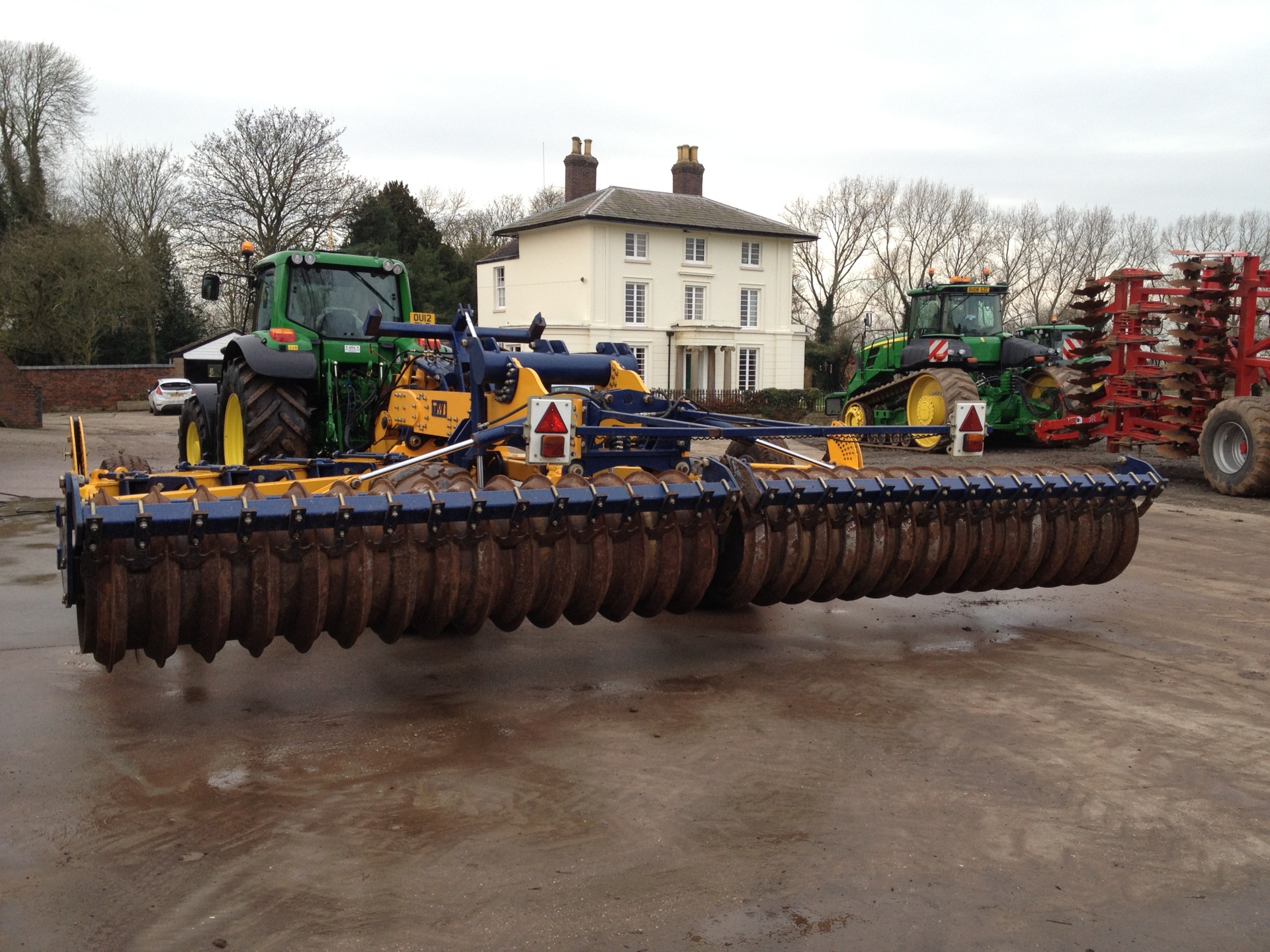 FOR SALE: TWB 6 metre, 9 leg, Subsoiler with working tines & packer ...