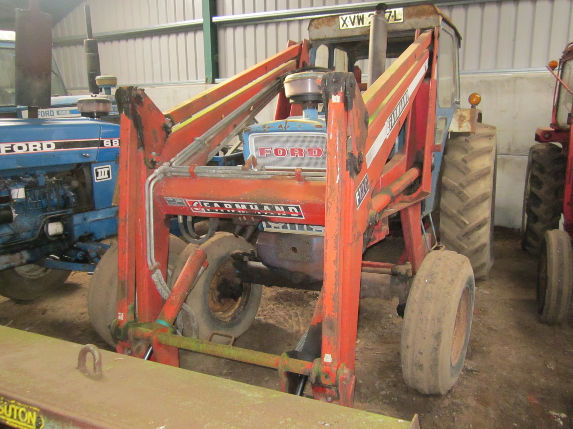 ford 8210 with farmhand f12 loader | The Farming Forum