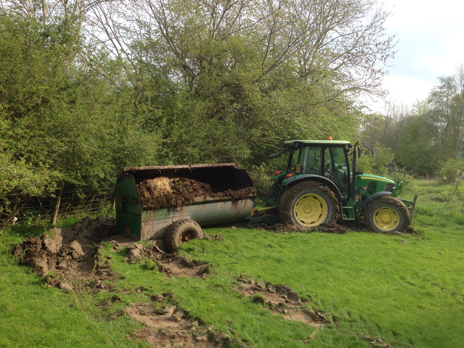 Loading a dung spreader | Page 3 | The Farming Forum