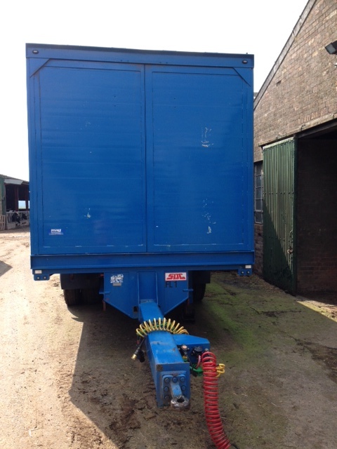 22ft single deck Stewart drawbar trailer | The Farming Forum