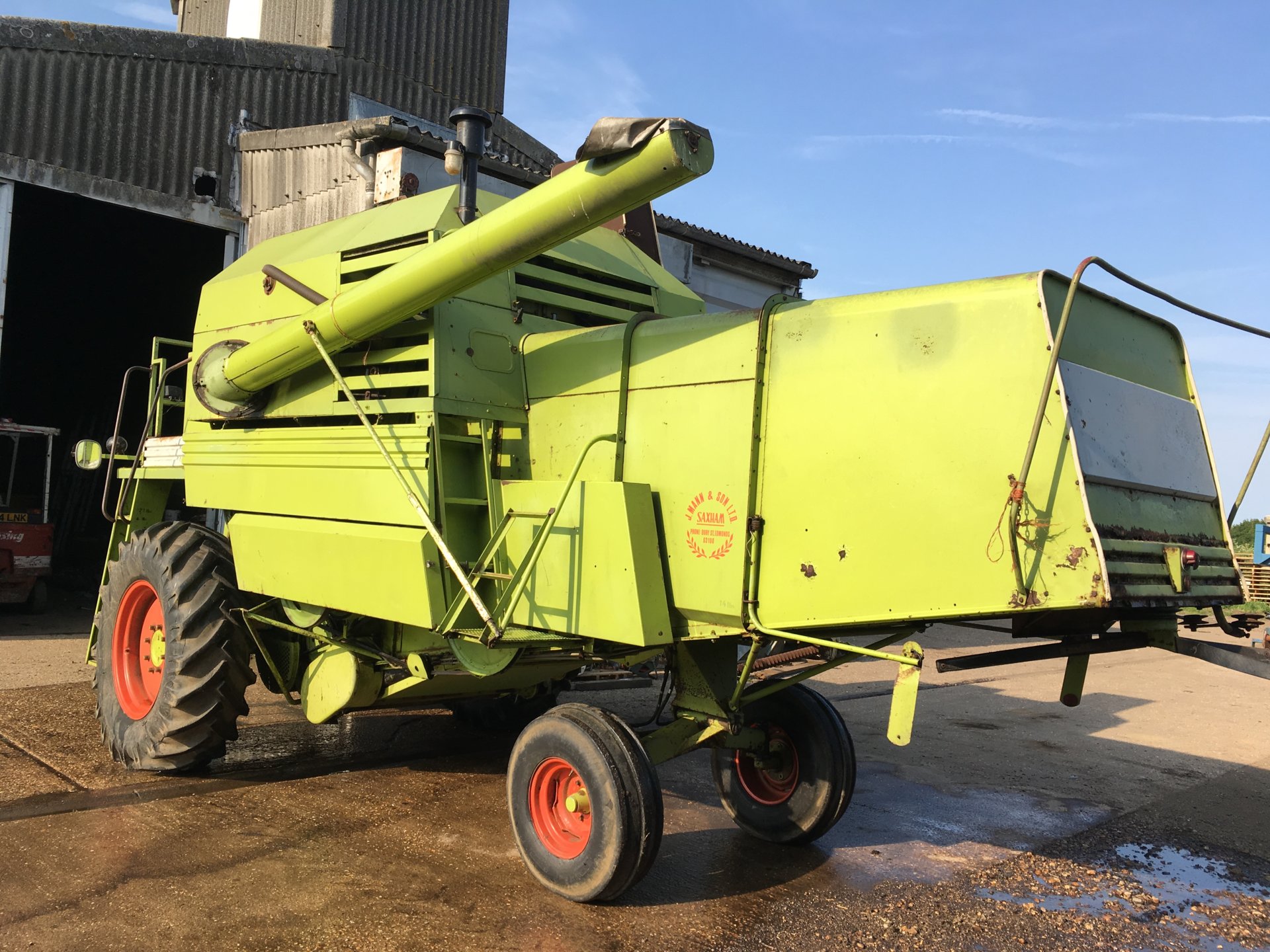 Combine Harvester and Accessories: CLAAS - Senator 80 | The Farming Forum
