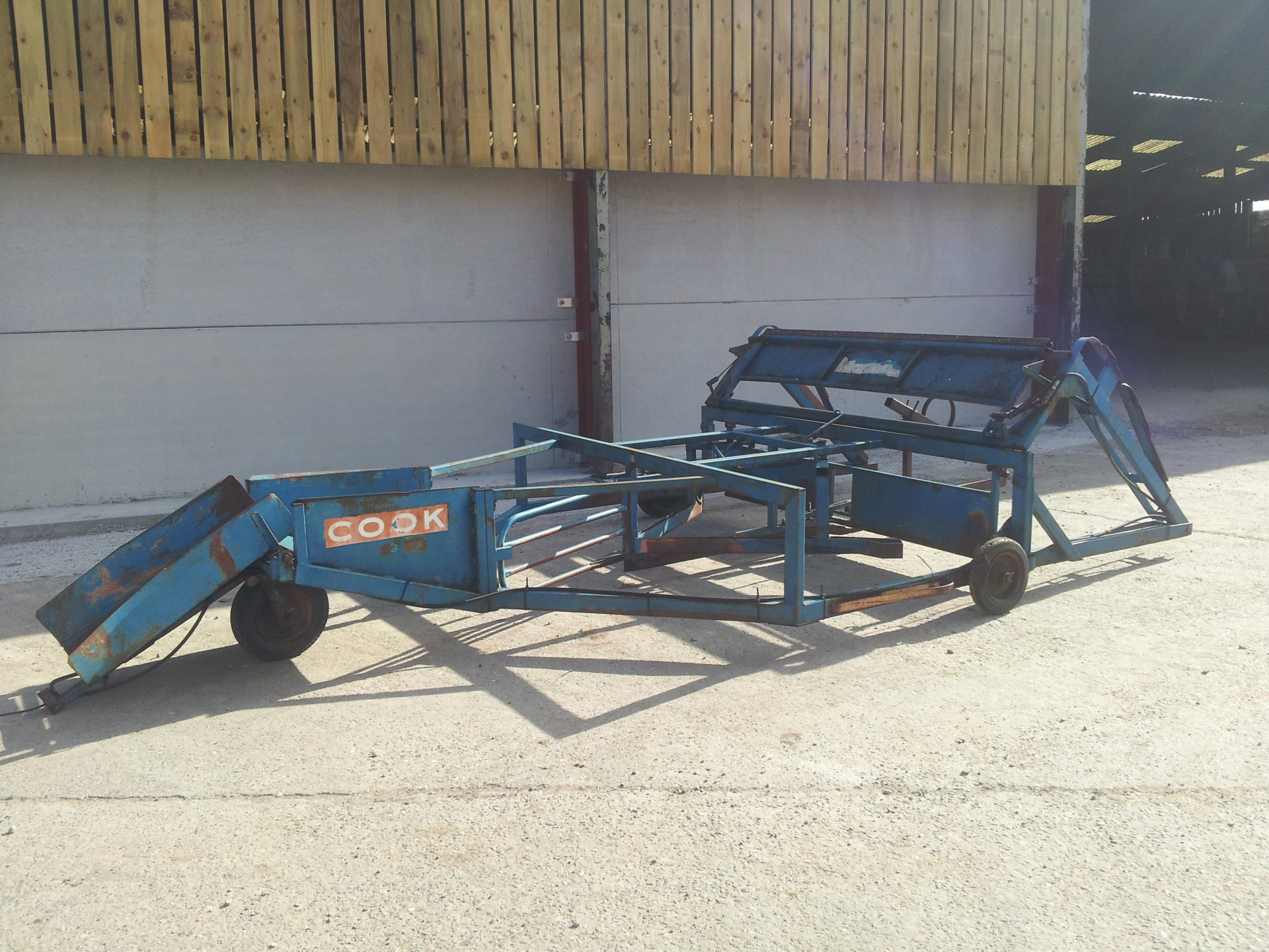 John Deere 459 baler + Cook sledge | The Farming Forum