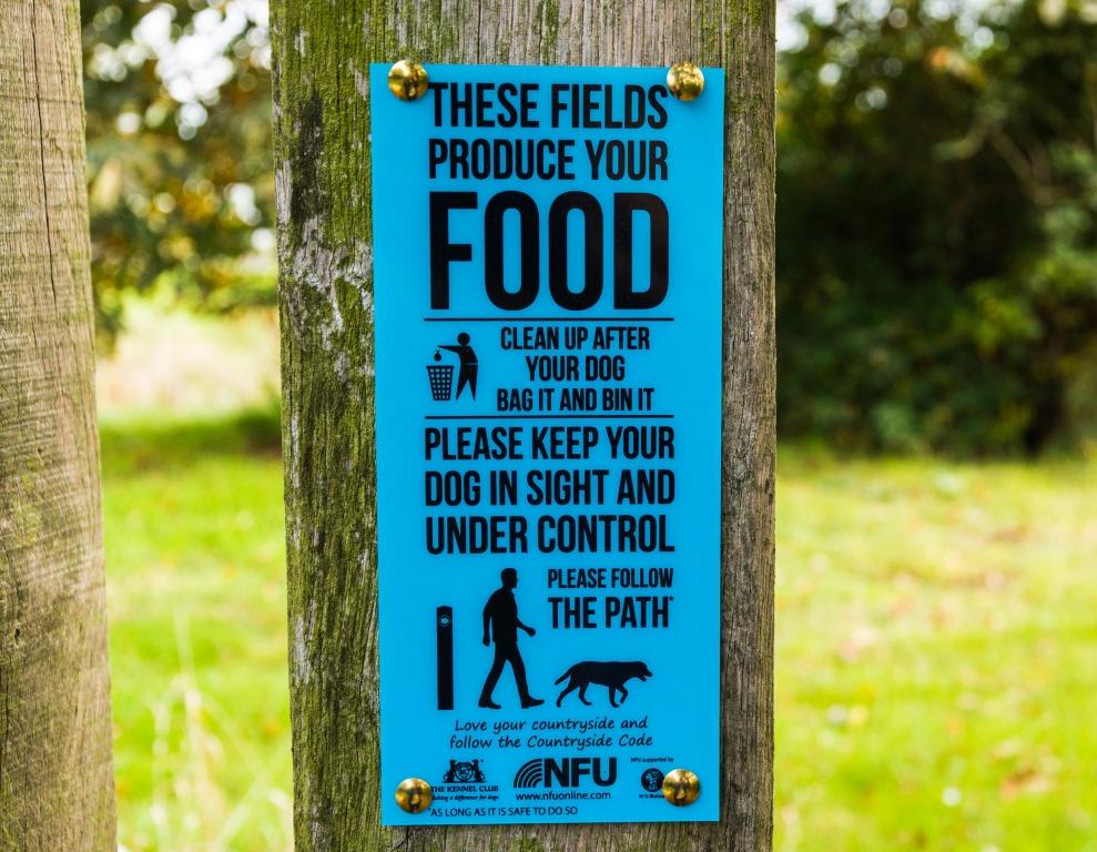 New Gatepost signs from NFU | The Farming Forum