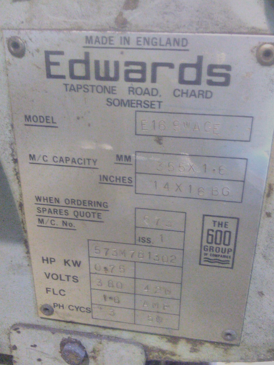 Edwards Sheet Metal Power Swager | The Farming Forum