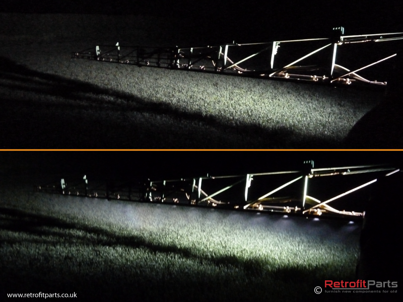 Led strip on sprayer boom | The Farming Forum