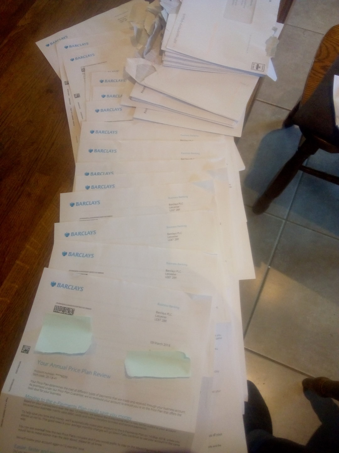 Barclays Bank letters! | The Farming Forum