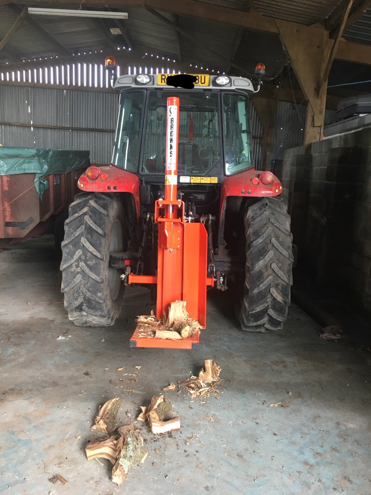Browns log splitter | The Farming Forum