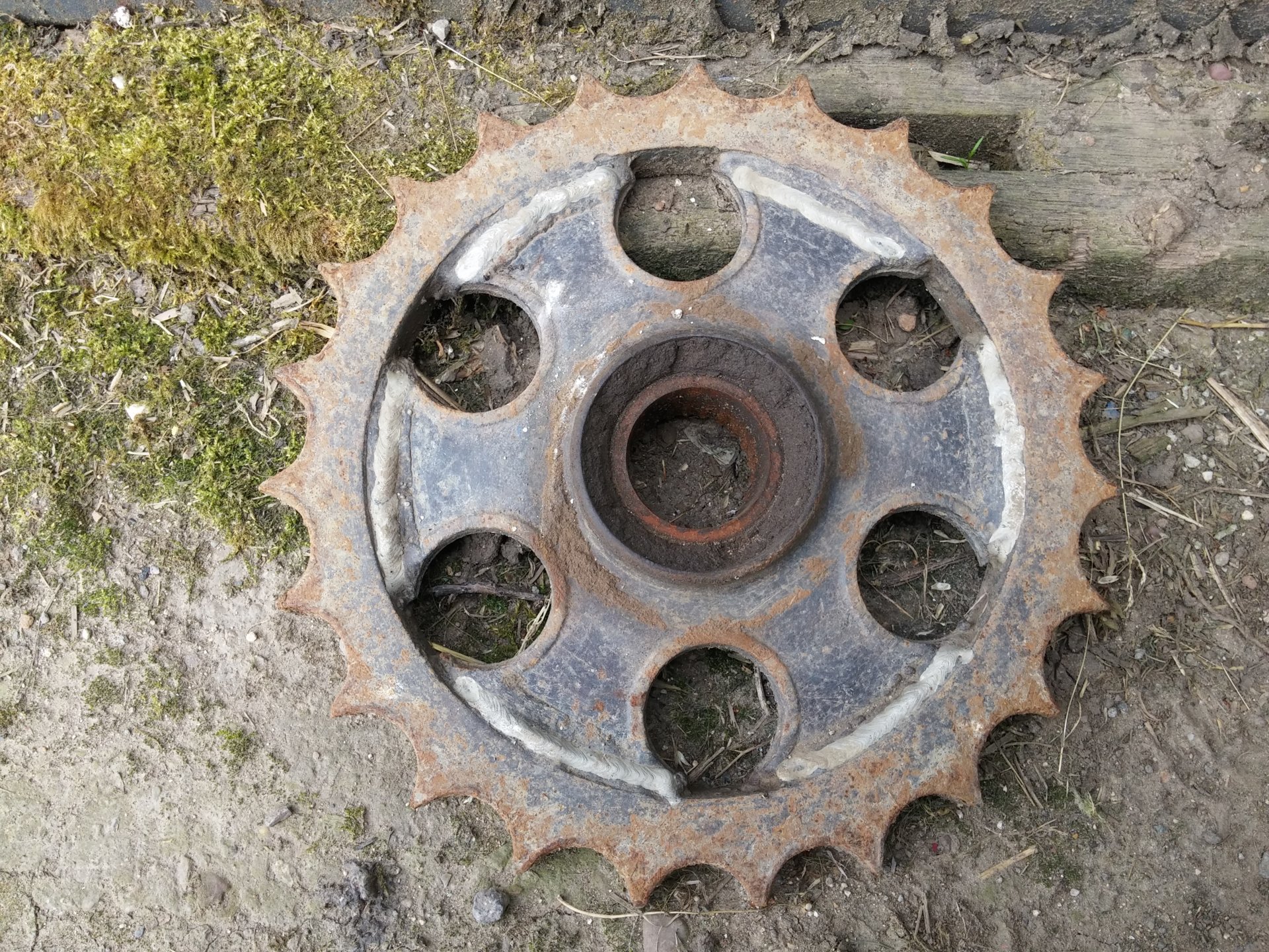Mini Digger track sprocket | The Farming Forum