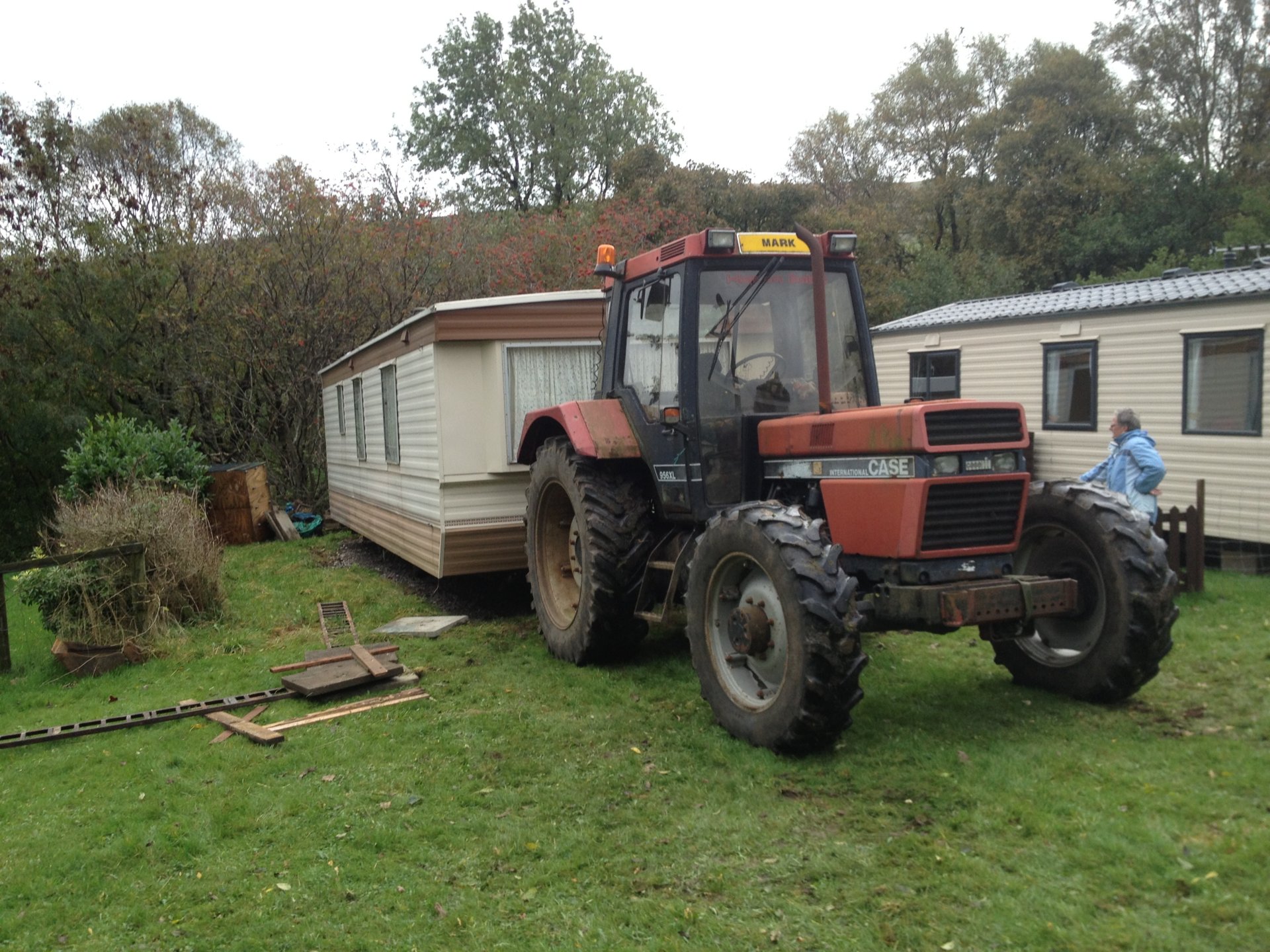 Tractor & caravan. | The Farming Forum