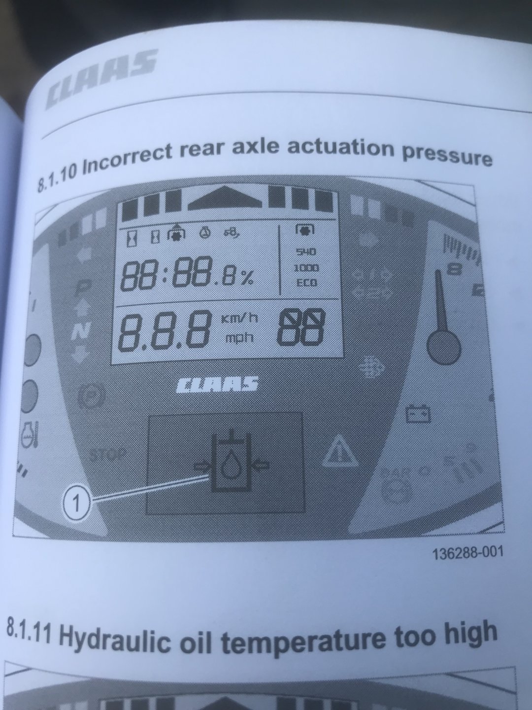 Claas tractor warning buzzer | The Farming Forum