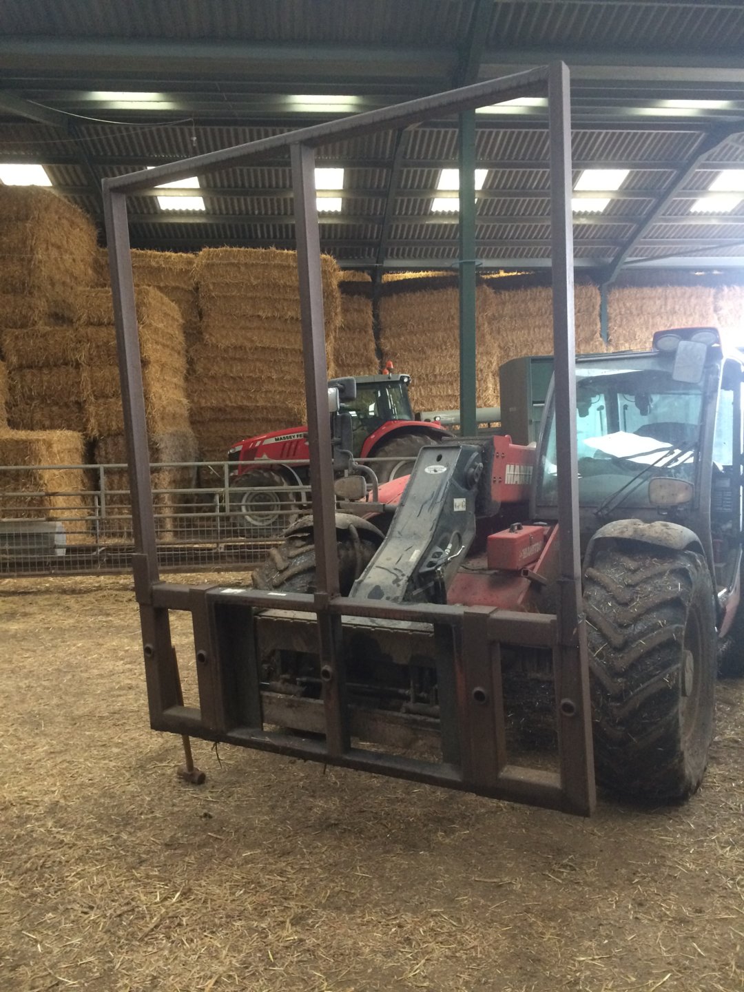 Bale spike frame | The Farming Forum