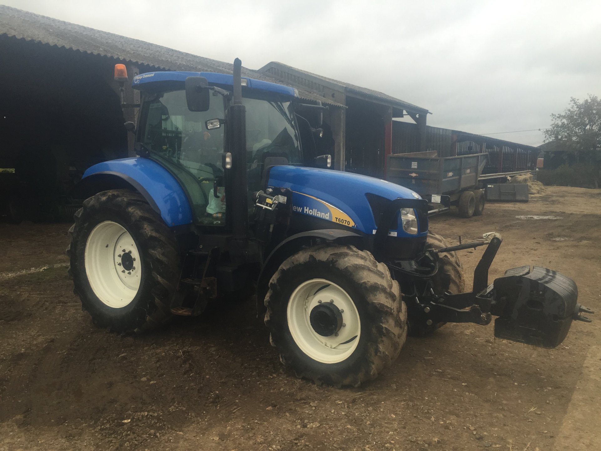 New Holland t6070 with loader | The Farming Forum