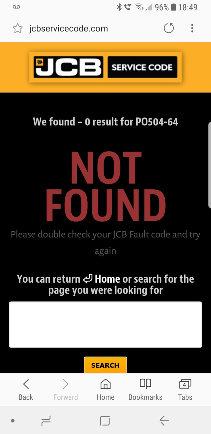 JCB Error Code The Farming Forum JCB Error Code The Farming Forum