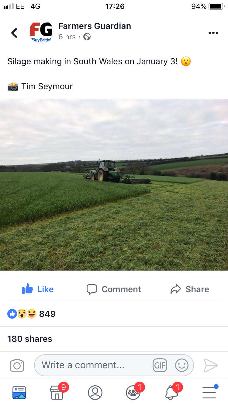 About as early as you can get. | The Farming Forum