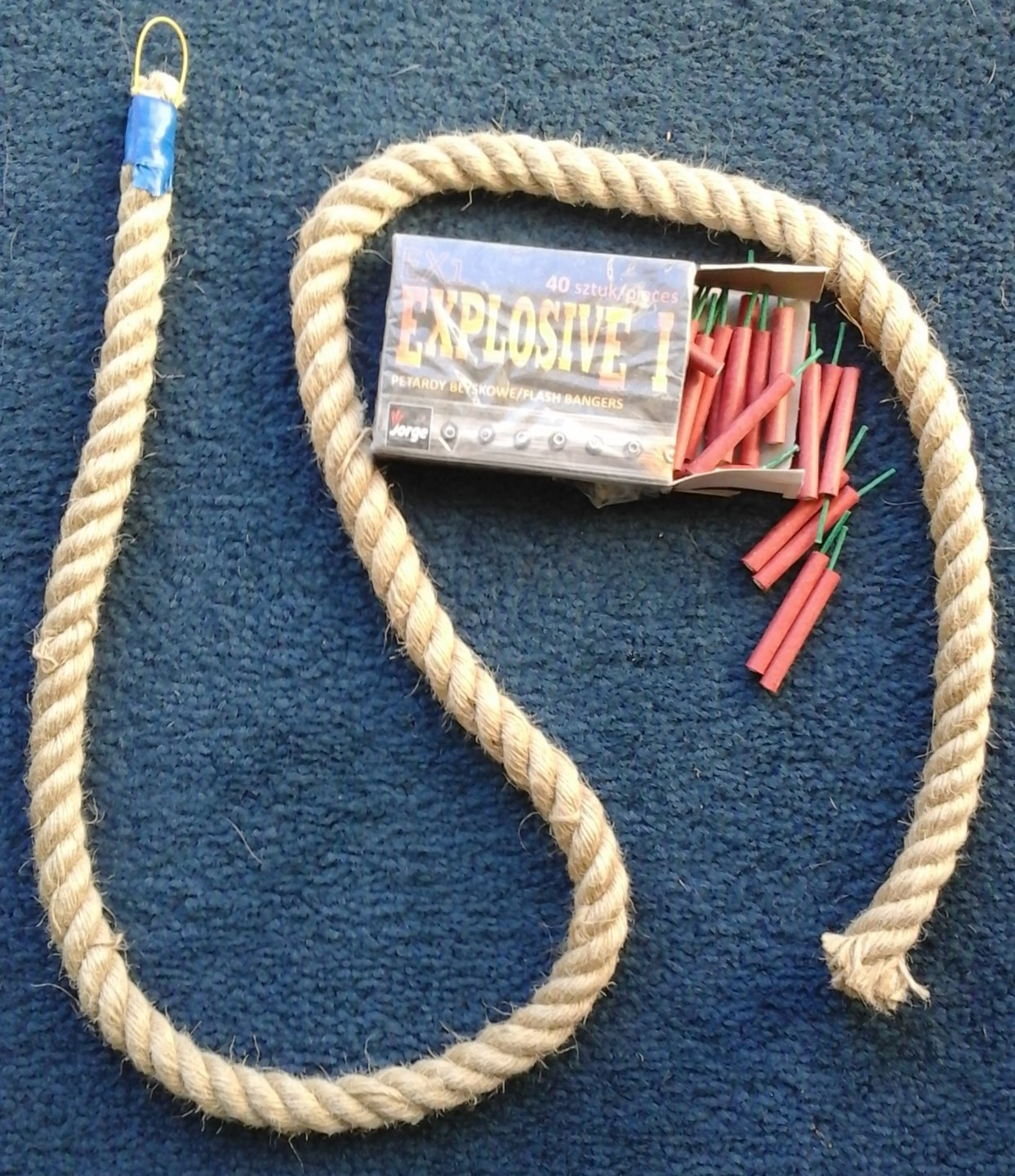Make Your Own Bird Scare Banger Ropes. | The Farming Forum