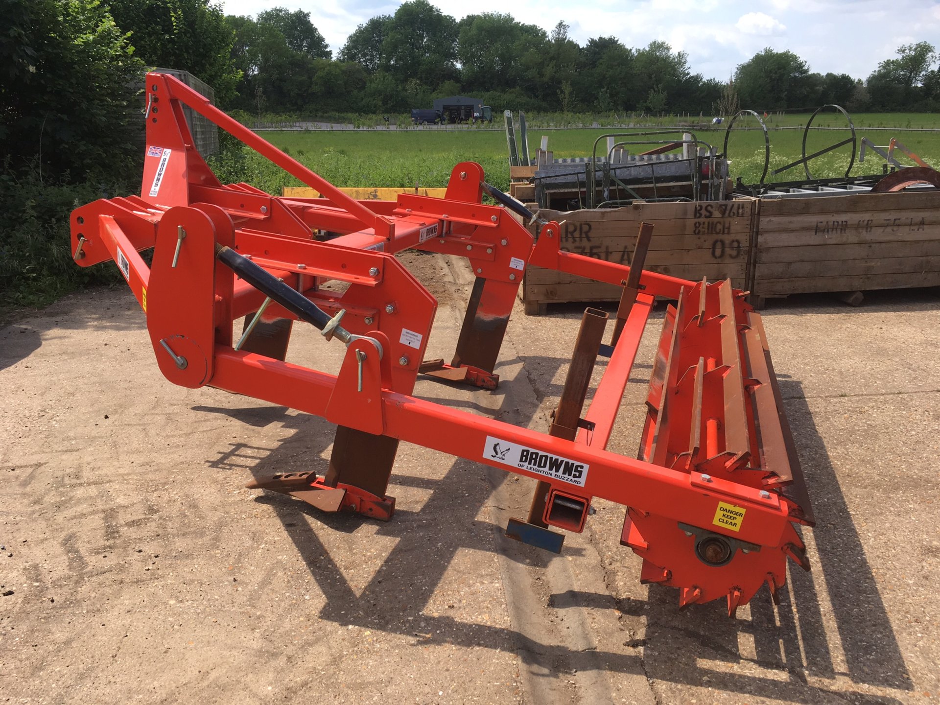 Subsoiler with packer on back | The Farming Forum