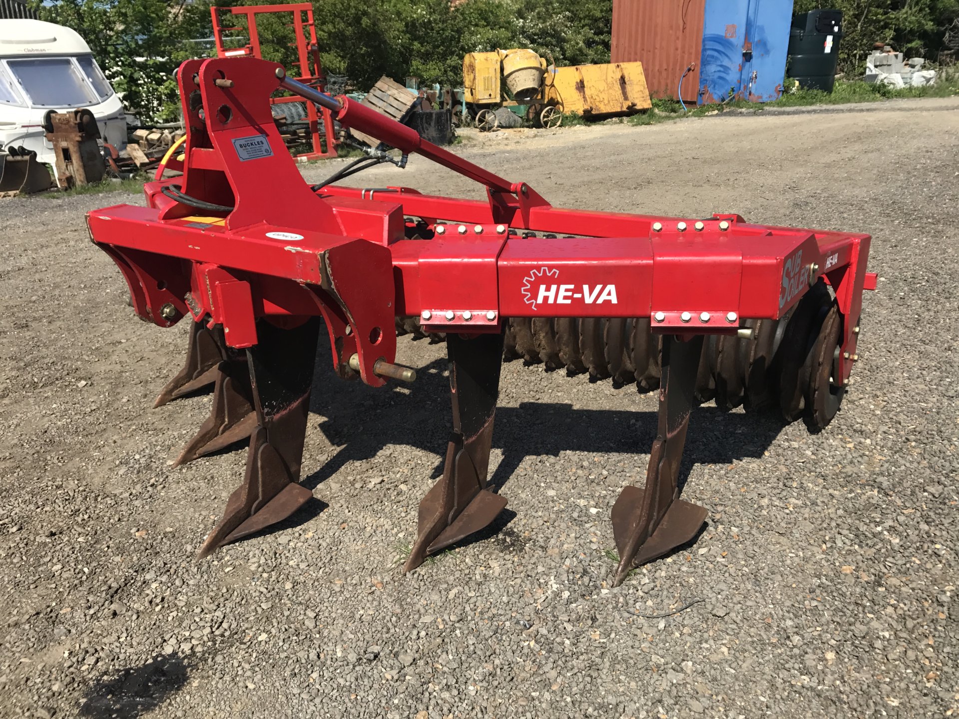 Subsoiler with packer on back | The Farming Forum