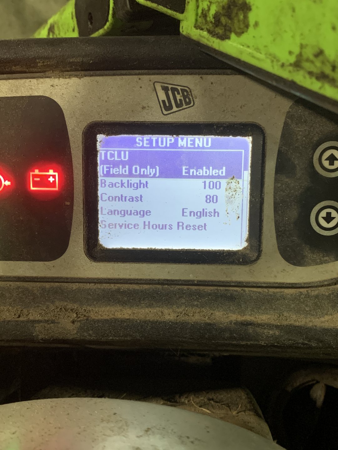 JCB Loadall 536-60 Tier 4 service counter reset. | The Farming Forum