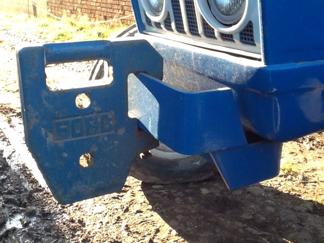 Ford 3600 - Welke frontgewichten en gewichtendrager?