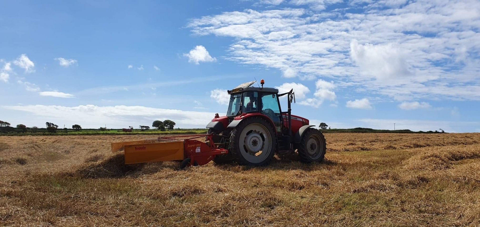 best machine for wet straw in swath !! | The Farming Forum